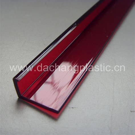 Polycarbonate Extrusion For Infrared Led Light Profile Infrared Polycarbonate Profile And