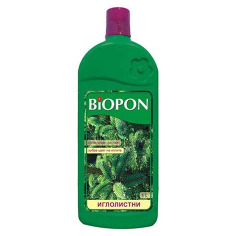 Bauhaus България Течен тор за иглолистни растения Biopon