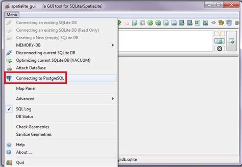 Spatialite Gui Postgresql