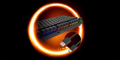 Bàn phím cơ AOC GK RGB Light FX Rainbow