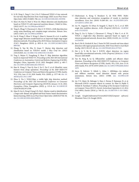 Object Detection And Ship Classification Using Yolov5 Pdf