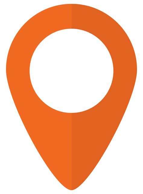 Flat Icon Map Marker Isolated On White Background 47021317 Vector Art At Vecteezy