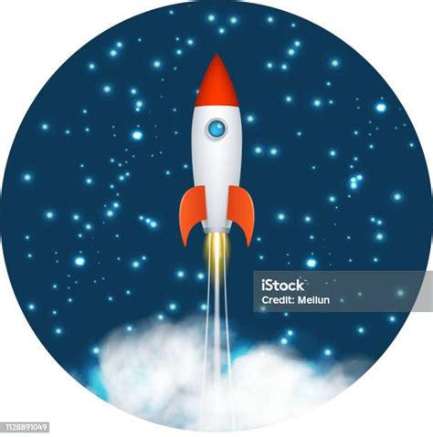 개념 공간 Roket 우주선 발사 공간을 시작 별 3d 디자인 서식 파일 벡터 일러스트 레이 션 Launch Party에 대한 스톡 벡터 아트 및 기타 이미지 Istock