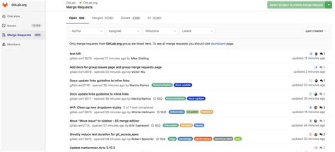Index · Merge Requests · Project · User · Help · Gitlab