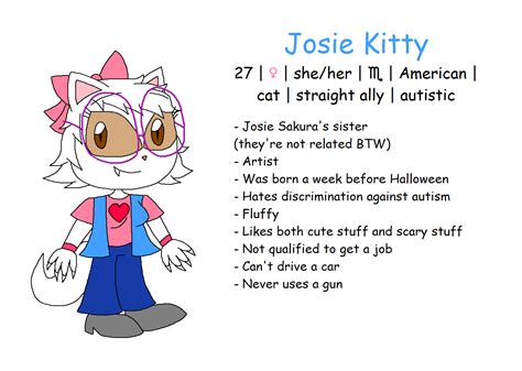 Josie Kitty Info By Princess Josie Riki On Deviantart