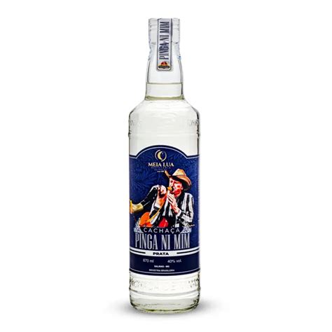 Cachaça Pinga Ni Mim Sergio Reis Prata 670ml Banca Do Ramon