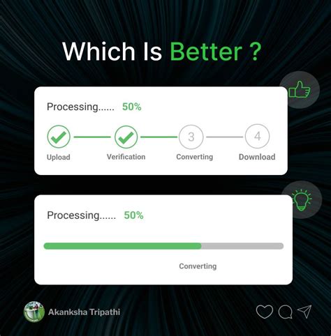 aryan jaiswal on linkedin stepper vs progress bar stepper 🔄 represents a sequence of steps or…
