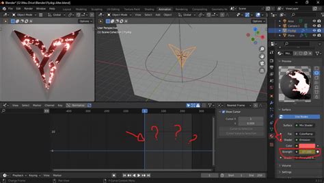 Graph Editor Isnt Showing Material Keyframe Rblender