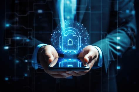 Premium Ai Image Cybersecurity And Privacy Concept Of Data Protection