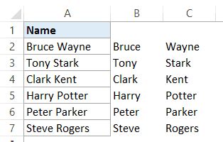 How To Split Cells In Excel Separate Into Multiple Columns