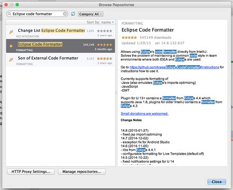 How To Add Eclipse Code Formatter File In Android Studio Stack Overflow