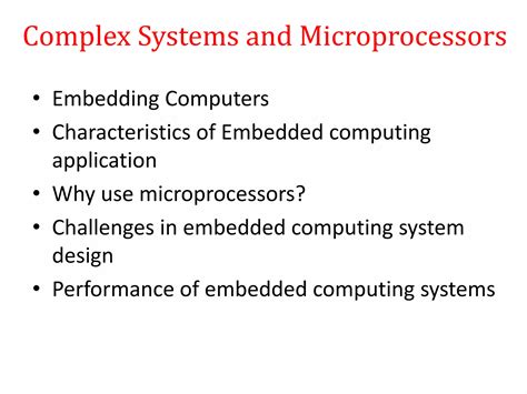 Introduction To Embedded Computing And Arm Processors Ppt