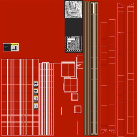Hunter L451 4 Post Car Lift Rigged 3d Model Rigged Cgtrader