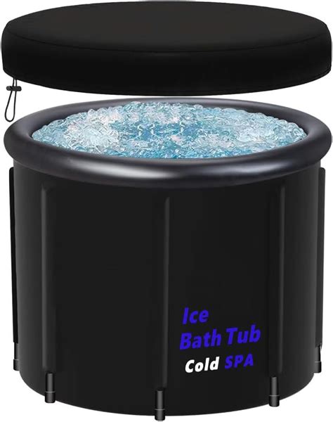 Sftxey 130 Gal Xxl Ice Bath Tub For Athletesportable Multiple Layered