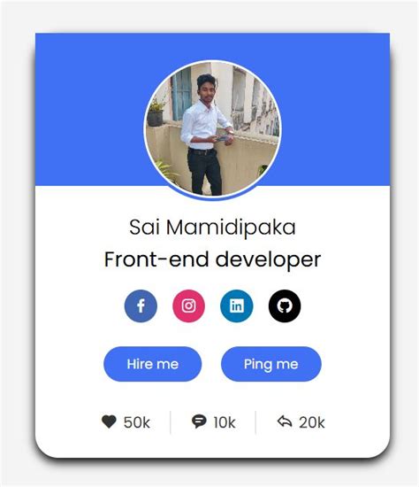 Webdesign Html Css Carddesign Creativity Webdevelopment