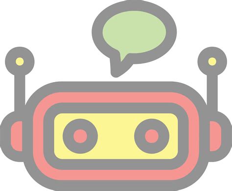 Chatbot Vector Icon Design 14823686 Vector Art At Vecteezy