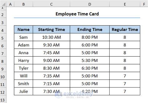How To Calculate Overtime Percentage In Excel Free Printable Download