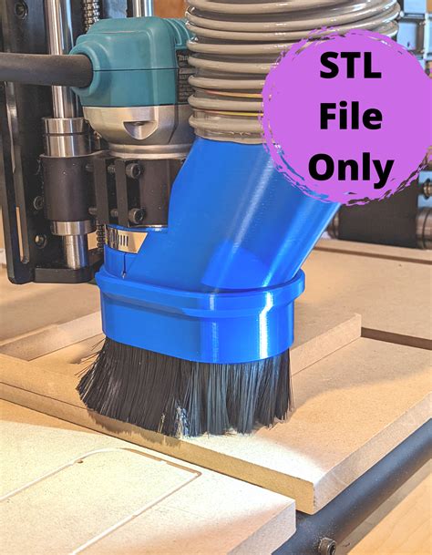 Tsr Onefinity Makita Cnc Router Dust Boot Digital Stl File Etsy