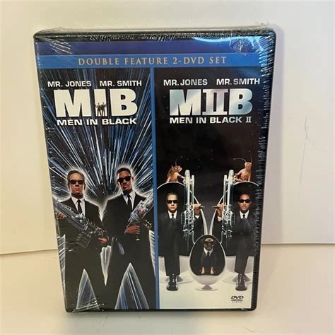 Men In Black Mib Ii Double Feature 2 Disc Dvd Movie Sealed New 9 00