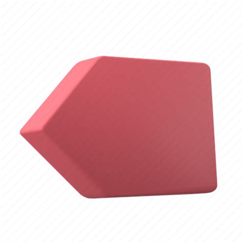 Navigation Direction Pointer Left Arrow Move Previous 3d