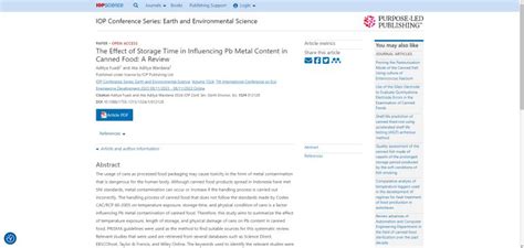 Aditya Fuadi On Linkedin Hello Everyone I Would Like To Share My Paper The Effect Of Storage