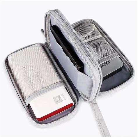 Travel Cable Organizer Case Small Cord Organizer Bag For Tech Electronics Cables Chargers