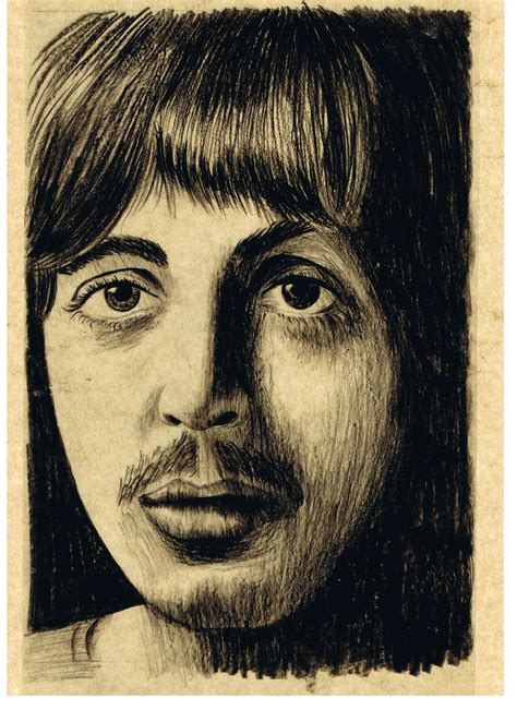Paul Mccartney Drawing At Explore Collection Of