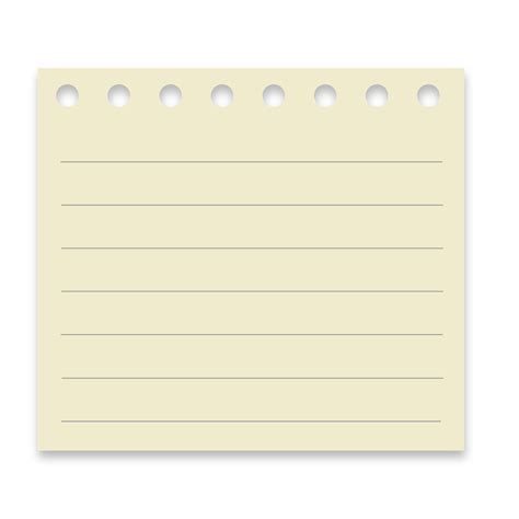 This Is A Memo Pad You Can Use For Notes PNG