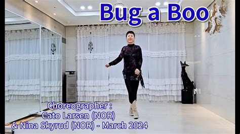 Bug A Boo Linedance Demo Intermediate Sarahchoi Linedance Sarahchoilinedance Youtube