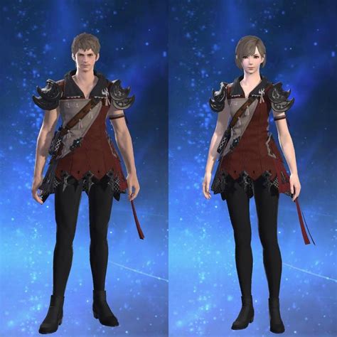 Ornate Star Velvet Tabard Of Scouting ｜ Ffxiv Armoury Collection