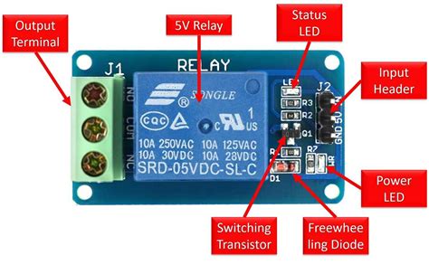 How To Create A Channel Relay Module Circuit Diagram In Easy Steps
