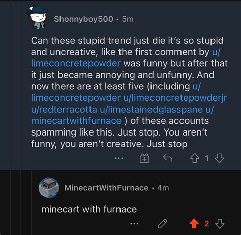 Minecart With Furnace Rconcretepowdercult