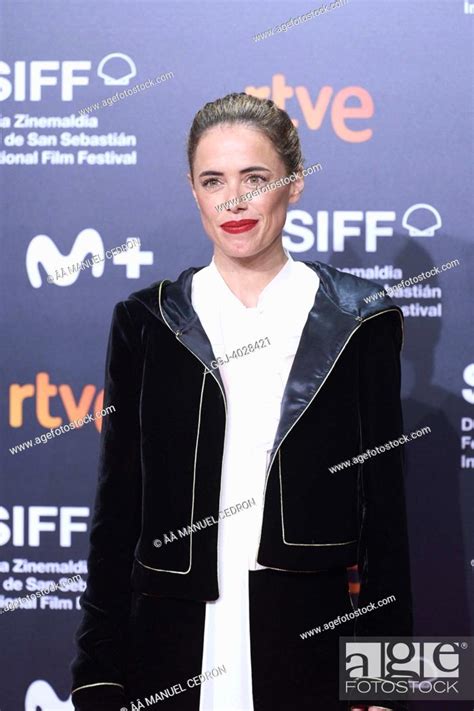 Patricia Lopez Arnaiz Attended Apagon Red Carpet During Th San Sebastian International Film