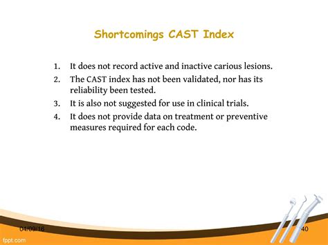International Caries Detection And Assessment System Icdas Ppt