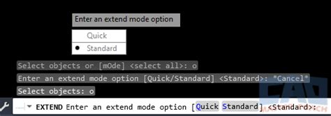 Autocad Extend Command Lengthen To Boundaries