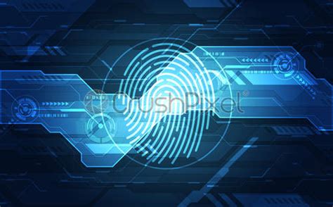 Fingerprint Integrated In A Printed Circuit Releasing Binary Codes