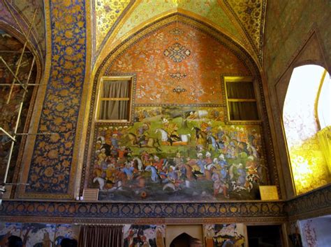 فرسک و نقاشی دیواری در معماری ایران نقش شهر مارینا