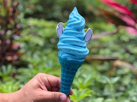 Wdw Stitch Ice Cream Cone Polynesian Village Resort Polynesian Village Disney Polynesian