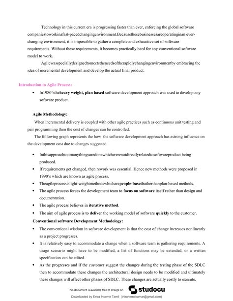 Ccs356 Software Engineering Notespdf