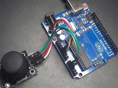 Analog Joystick Interfacing With Arduino Uno Arduino