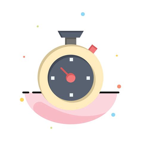 Compass Timer Time Hotel Abstract Flat Color Icon Template 13325961 Vector Art At Vecteezy