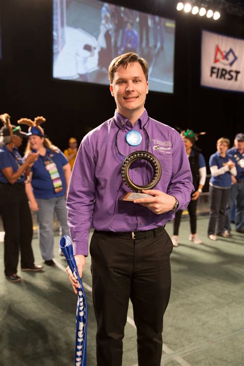 Battlefield High School Robotics FRC Team 1885 Mentor Wins Volunteer