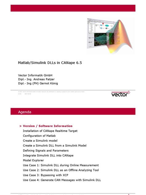 Matlab Simulink Dll In Canape Pdf Matlab Online And Offline