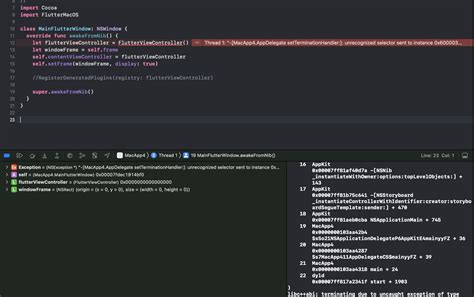 embedding mac frameworks crashes with an exception · issue 127476 · flutter flutter · github