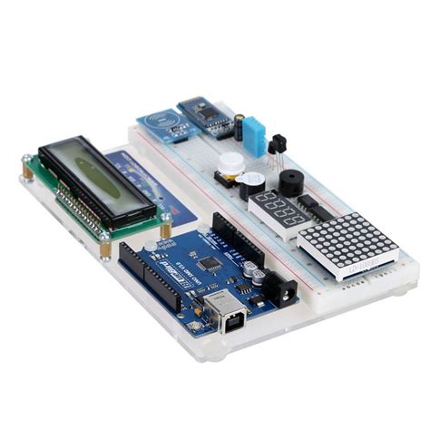 Upgraded Version Uno R3 Starter Kit Learning Bluetooth Communication Diy Project For Robot