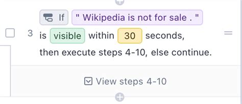 Conditional Blocks