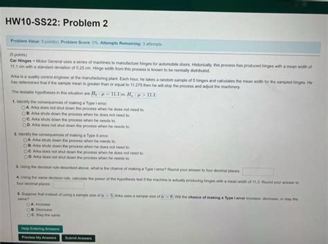 Solved Hw10 Ss22 Problem 2 Problem Value 5 Points