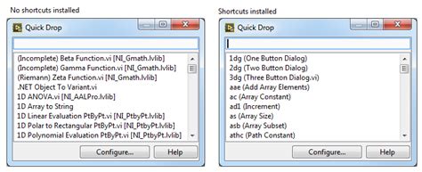 Proposal Ship QD Object Shortcuts In LabVIEW 2016 NI Community