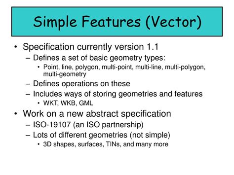 Ppt The Opengis Consortium Geog 516 Presentation 2 Powerpoint