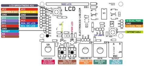 Function Generator Using AD9833 DDS Arduino Compatible Electronics Lab